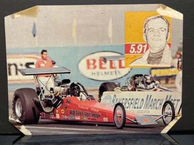 NHRA VRHTF "CRAGAR 5 SECOND CLUB POST CARDS. 13 OF THE 16 MEMBERS. OK ...