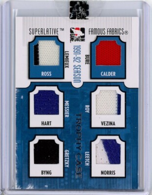 2009-10 ITG Superlative Silver- Ross / Calder / Hart / Vezina / Byng ...