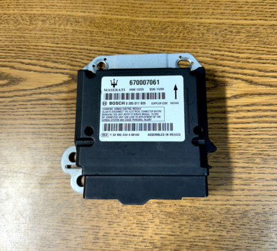2014-2017 Maserati Ghibli SRS Restraint Control Module Computer Unit ...