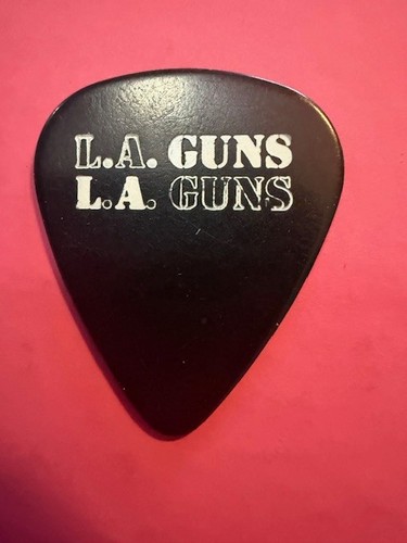 L. A. GUNS / VINTAGE!!! / RARE!! / KEFF RATCLIFFE / TOUR GUITAR PICK | eBay