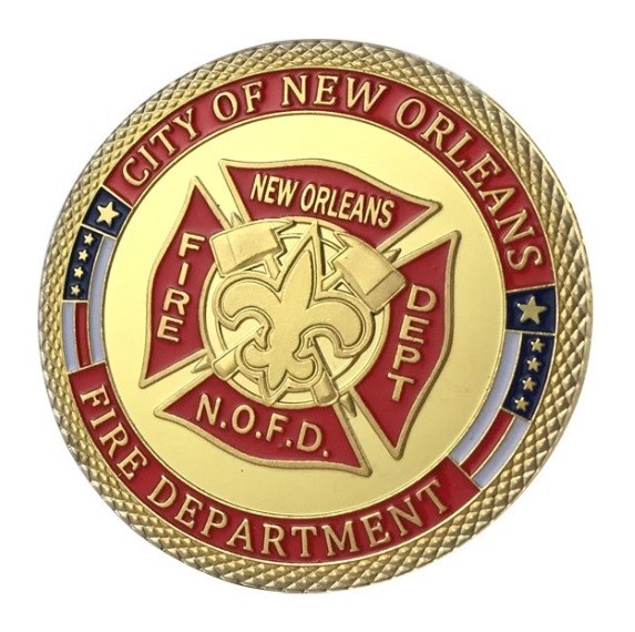 New Orleans Fire Department Badge Number