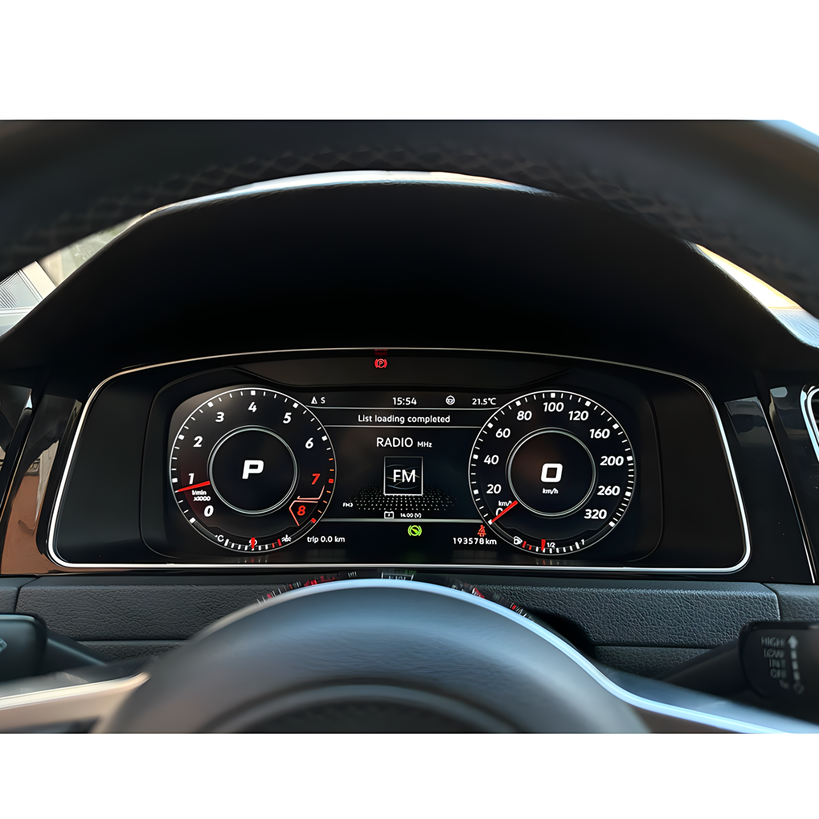 2012-2019 VW Golf 7 MK7 12.3'' Digital Instrument Cluster LCD Dashboard ...