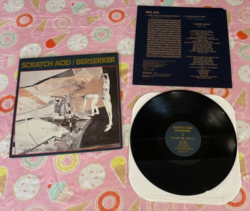 Scratch Acid Berserker Original Touch and Go T&G#18 1987 LP/EP Jesus ...