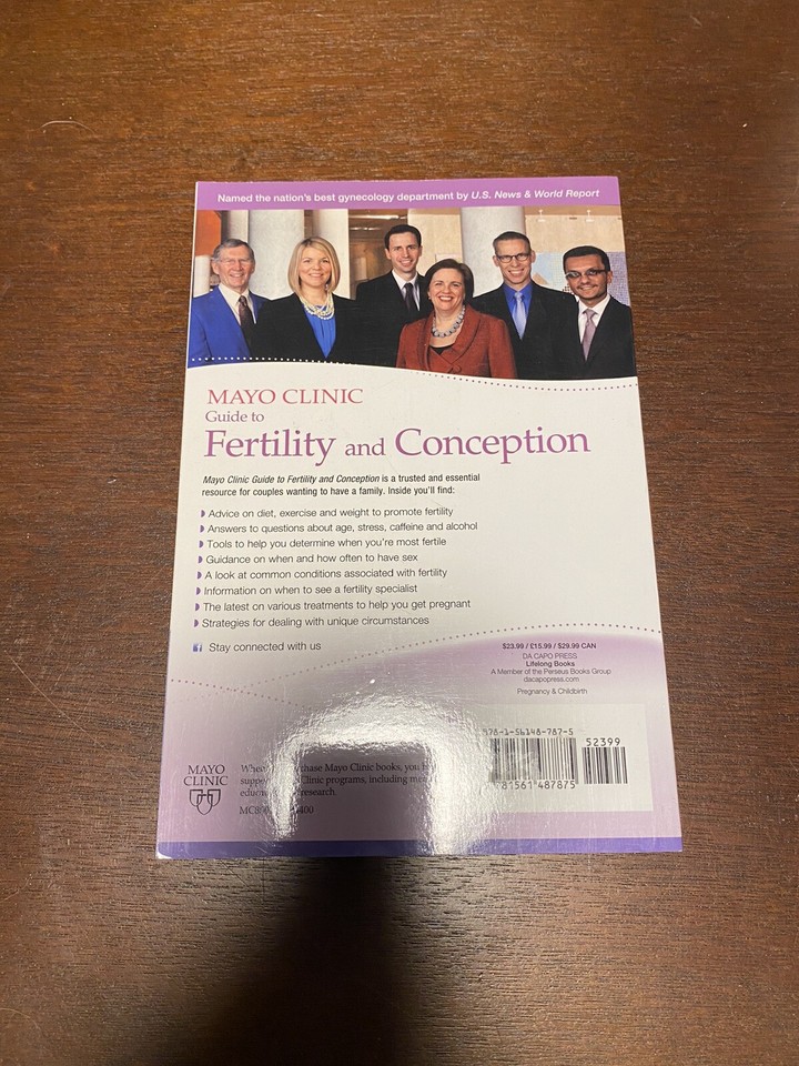 Mayo Clinic Guide to Fertility and Conception by Elizabeth A. Stewart ...