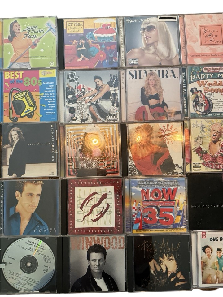 Lot of 35 Pop CDs - Mostly Women Artists Bulk Wholesale - GUC to EUC | eBay