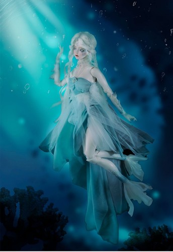 Mermaid 1/3 BJD Doll Full Set Resin Ball Jointed Dolls Girl Gift Hera ...