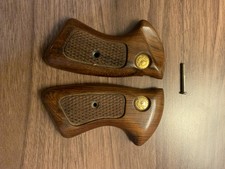 Taurus Model 82 Special Service Grips Wood. Factory Original for sale ...