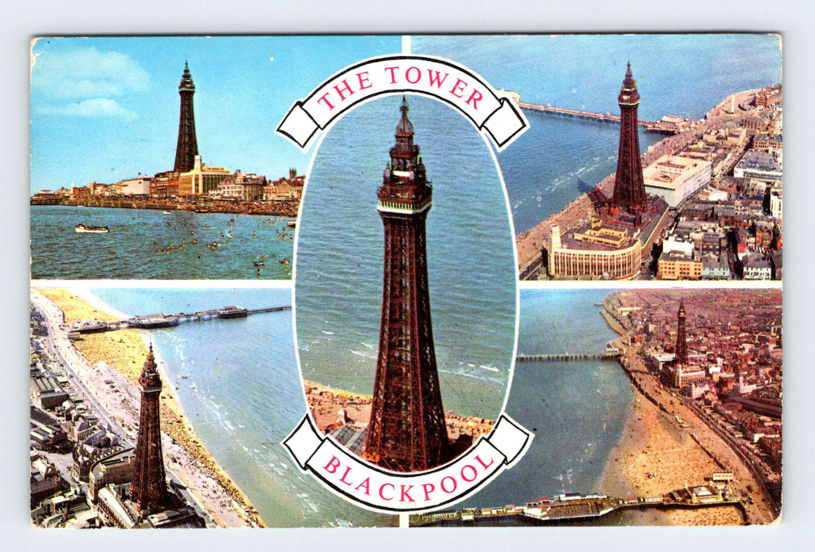 The Tower Blackpool England United Kingdom Vintage Postcard BRY60 | eBay
