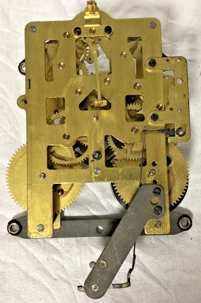 Antique Clock Movement out of a antique Steeple Mantle Clock | eBay
