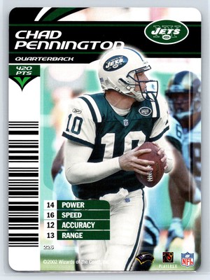 2002 NFL Showdown Chad Pennington New York Jets #226 | eBay