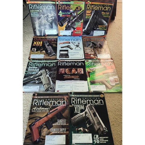 2006 & 2008 American Rifleman Magazines Lot Of 11 See Pictures | eBay