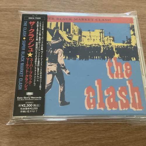 THE CLASH SUPER BLACK MARKET CLASH JAPAN CD OBI ESCA-7520 | eBay UK