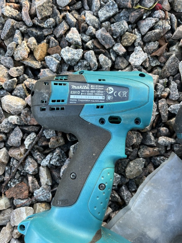 Spare And Repairs, Makita Cordless Drill Only Body Without Battery And ...