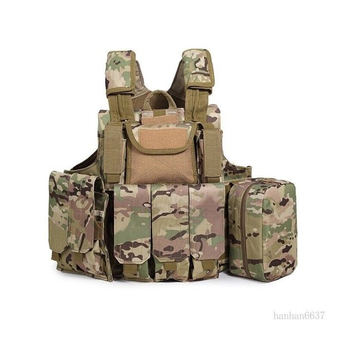 Wolf Warriors Ⅱ Eight-piece Outdoor Ghost Tactical Vest Set CP ...