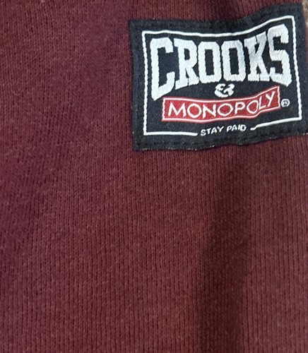 Mr Moneybags PAPER CHASER Sweater Hoodie CROOKS & CASTLES x MONOPOLY ...