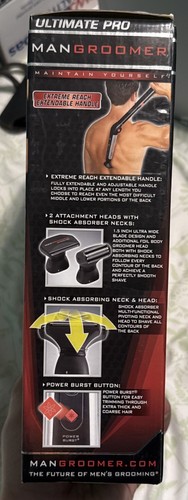 Mangroomer 3016 Ultimate Pro Shaver with 2 Shock Absorber Flex Heads ...