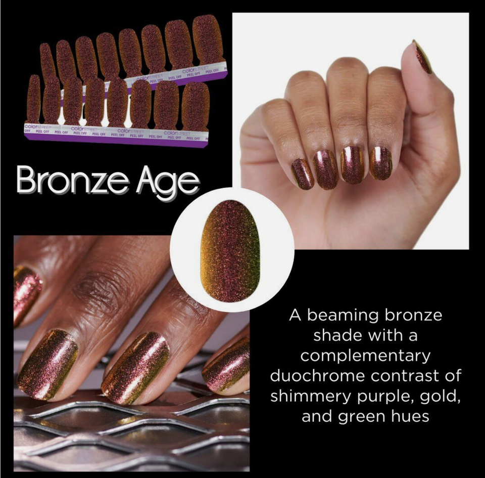 Color Street Nail Strips **METALLIC/SHIMMER/DUOCHROME** Big Assortment ...