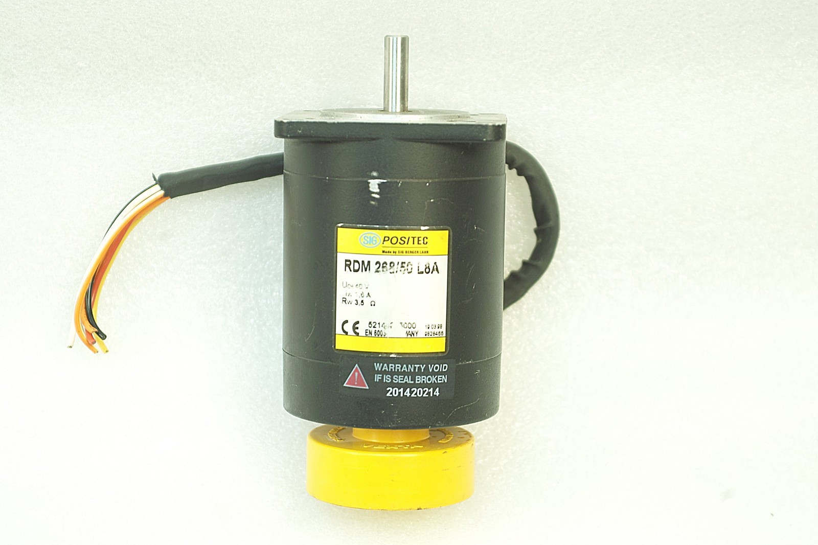 BERGER LAHR SIG MOTOR RDM 268/50 L8A, VEXTA D6CL-6.3 TESTED WORKING REE ...