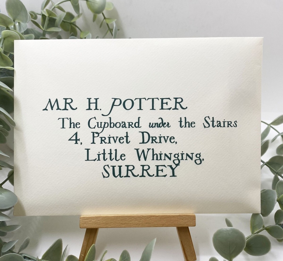 Authentic Hogwarts Acceptance Letter Envelope