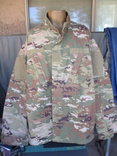 XXL, OCP Multicam GI Issue Combat Shirt Coat, 2x Extra Large Long, 58 ...