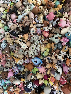 ~ Littlest Pet Shop LPS 100% Authentic Random 50 Piece Lot 1 MAIN 5 ...