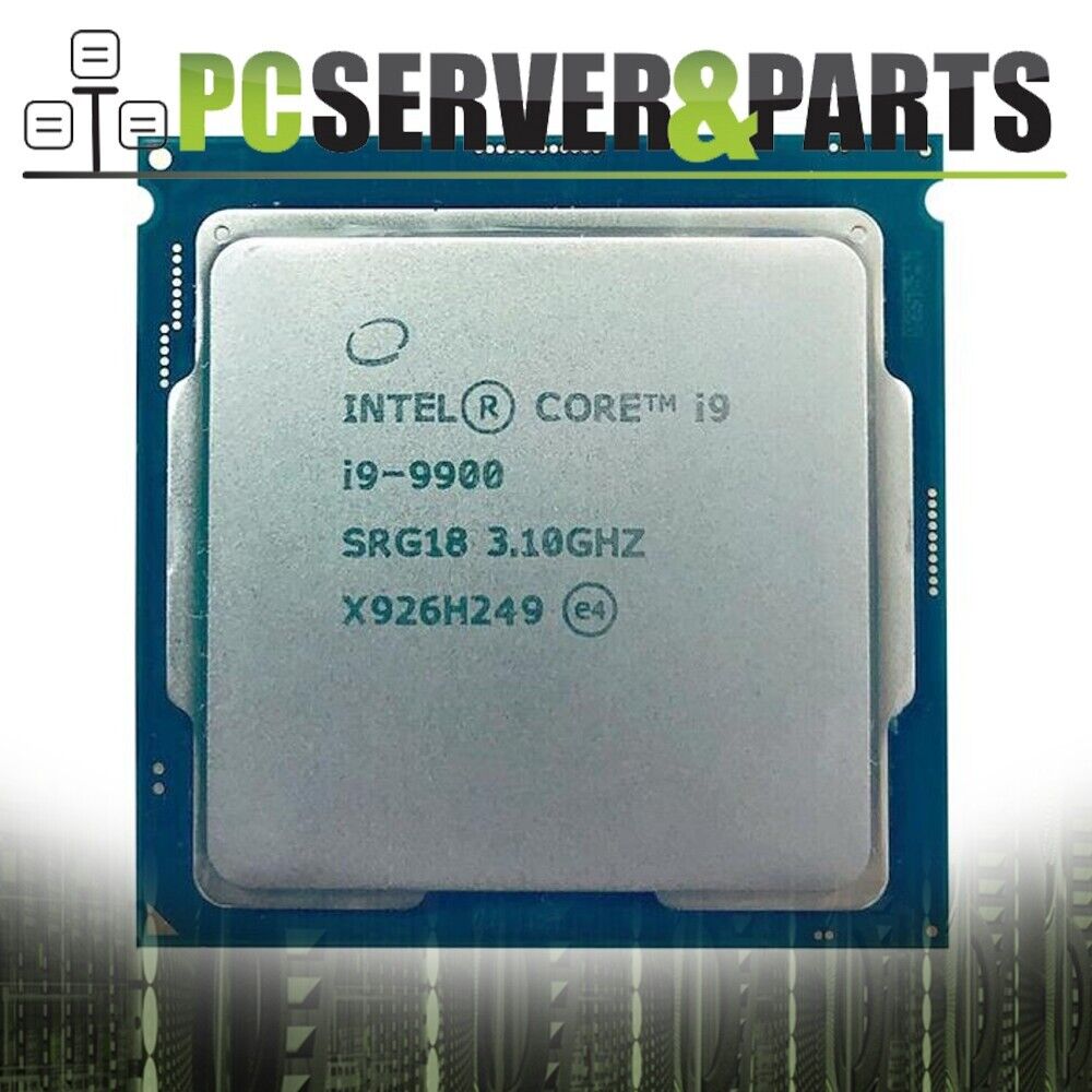 Intel Core i9-9900 SRG18 3.10GHz 16MB 8-Core LGA1151 CPU Intel Core i9-9900 SRG18 3.10GHz 16MB 8-Core LGA1151 CPU