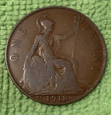 1918 Kings Norton Mint George V One Penny | eBay UK