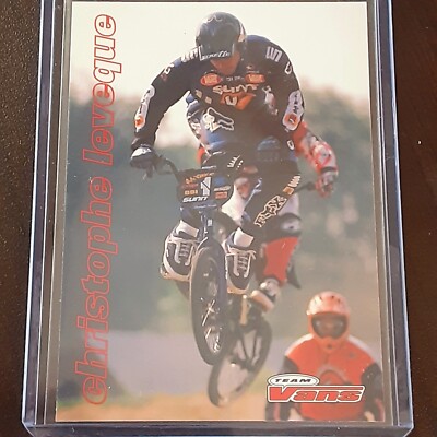 Christophe Leveque BMX Racing ☆ Team Vans Trading Cards World ...