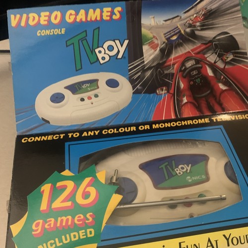 PARTS/REPAIR TV Boy 126 NICS Atari 2600 Clone NTSC console w box Free ...