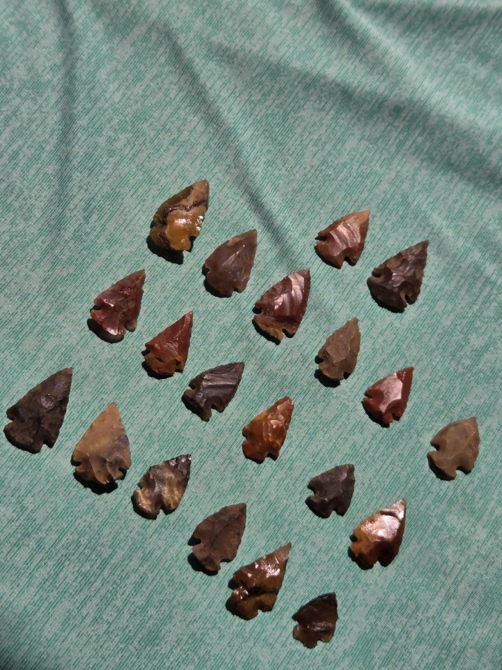 indian arrowheads authentic~~Lot Of 20 | eBay