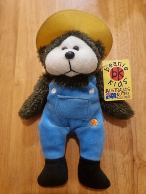 Beanie Kids Farmer Joe The Bear | eBay Australia