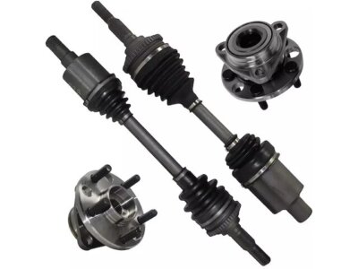 Front Axle and Wheel Hub Assembly Kit 12GDTW83 for Cavalier 1995 1996 ...