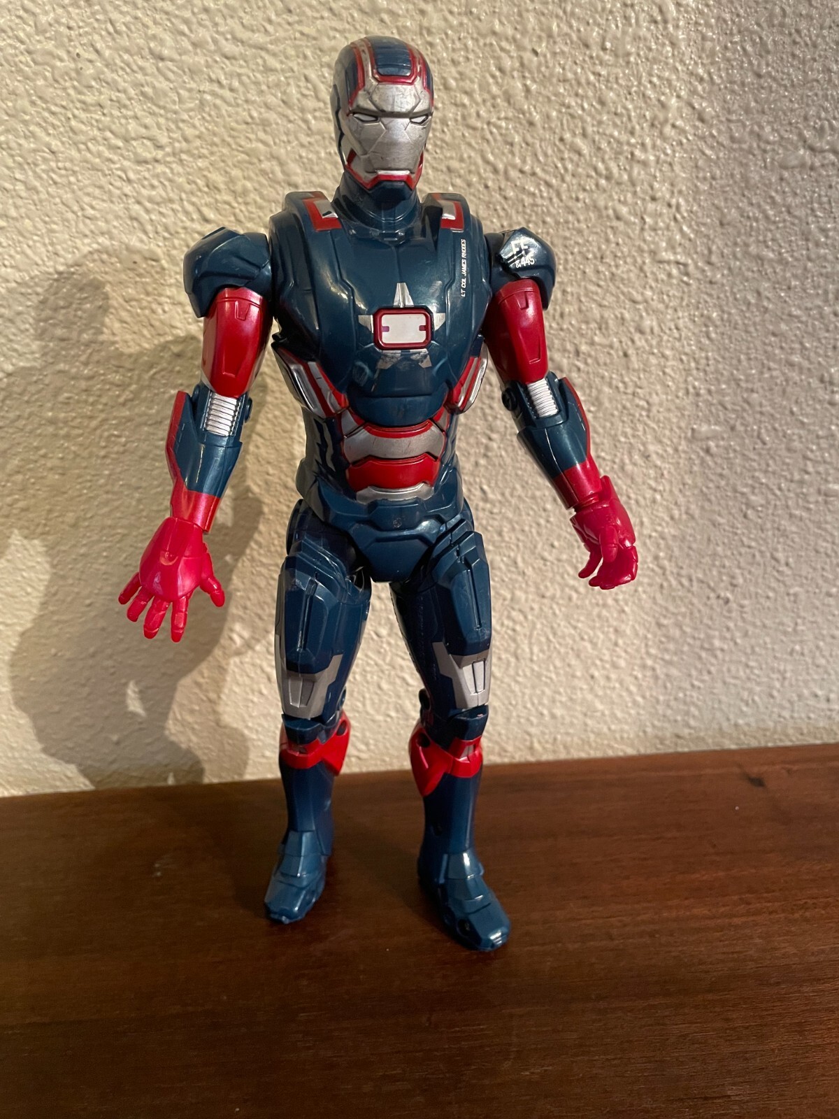 2013 Avengers Hasbro Iron Man Lt. Col James Rhodes figure 10" tall free ...