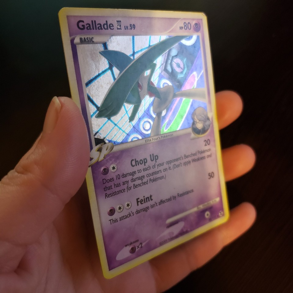 Gallade Platinum Rising Rivals Pokemon Theme Deck Exclusive Rare ...