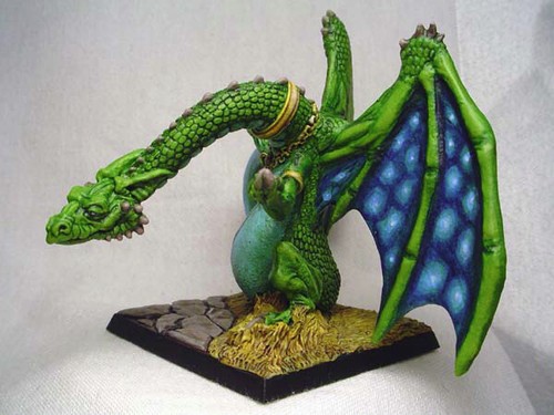 Painted ~ Shire Dragon, Dragon Lords Grenadier, painted by Federico ...