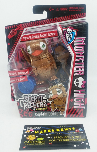 Monster High Secret Creepers Critters Captain Penny Figure - BRAND NEW ...
