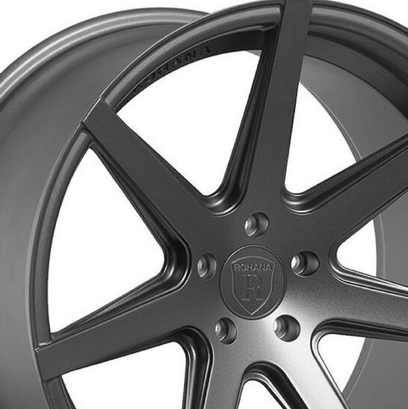 19” ROHANA RC7 MATTE GRAPHITE WHEELS FOR MERCEDES W206 C300 | eBay