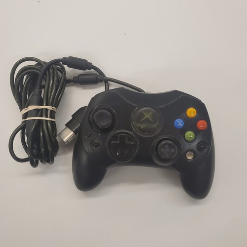 "B" Original Xbox Controller S type Wired Black Official OEM With ...