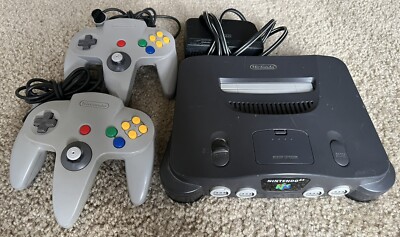 Nintendo 64 Home Console - Black 722627003034 | eBay