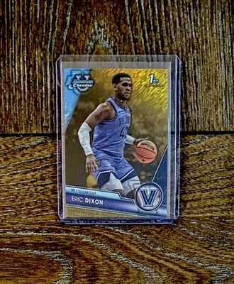 2023-24 Bowman University Chrome - Eric Dixon #98 Gold Shimmer /50 (RC ...
