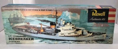 Vintage Revell 0337 U.S. Icebreaker Eastwind Model Ship Kit No ...