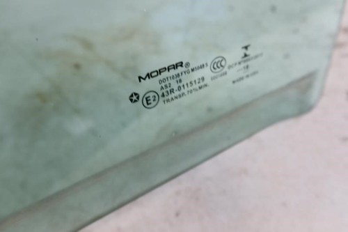 2018-2023 Jeep Wrangler JL OEM Front Left Driver Door Glass Window ...