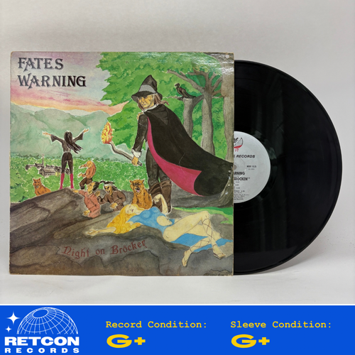 Fates Warning - Night On Bröcken Vinyl LP Good Plus (G+)/Good Plus (G+ ...