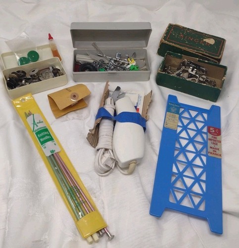 Lot Vintage Singer Simanco Sewing Machine Attachments Accessories Parts ...