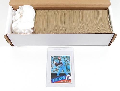 1985 Topps Baseball Starter Set (514 Diff Cards) Avg Nm/Mt BV $83 ...
