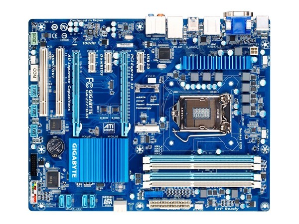Gigabyte Technology GA-Z77X-D3H rev. 1.0, LGA 1155, Intel (GA-Z77X-D3H ...