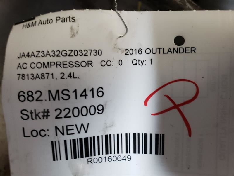 2015- 2020 Mitsubishi Outlander AC Compressor OEM 7813A871 | eBay