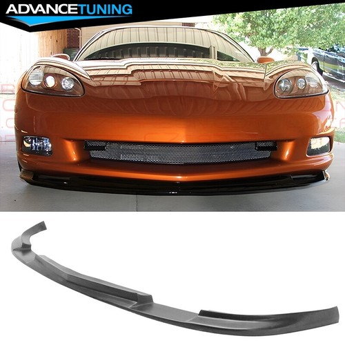 Fits 05-13 Chevy Corvette C6 Convertible Front Bumper Lip Spoiler ...