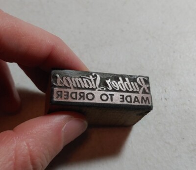 Binding, Embossing & Printing - Rubber Stamps