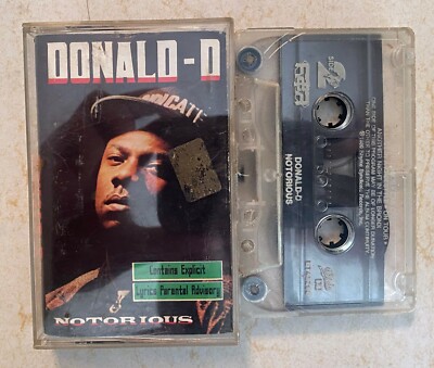 🎵🎵 Cassette: Donald-D: Notorious 🎵🎵 (B) | eBay